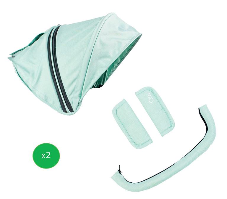 Carro gemelar Vent Twin de Niu Concept - Cool-Dreams